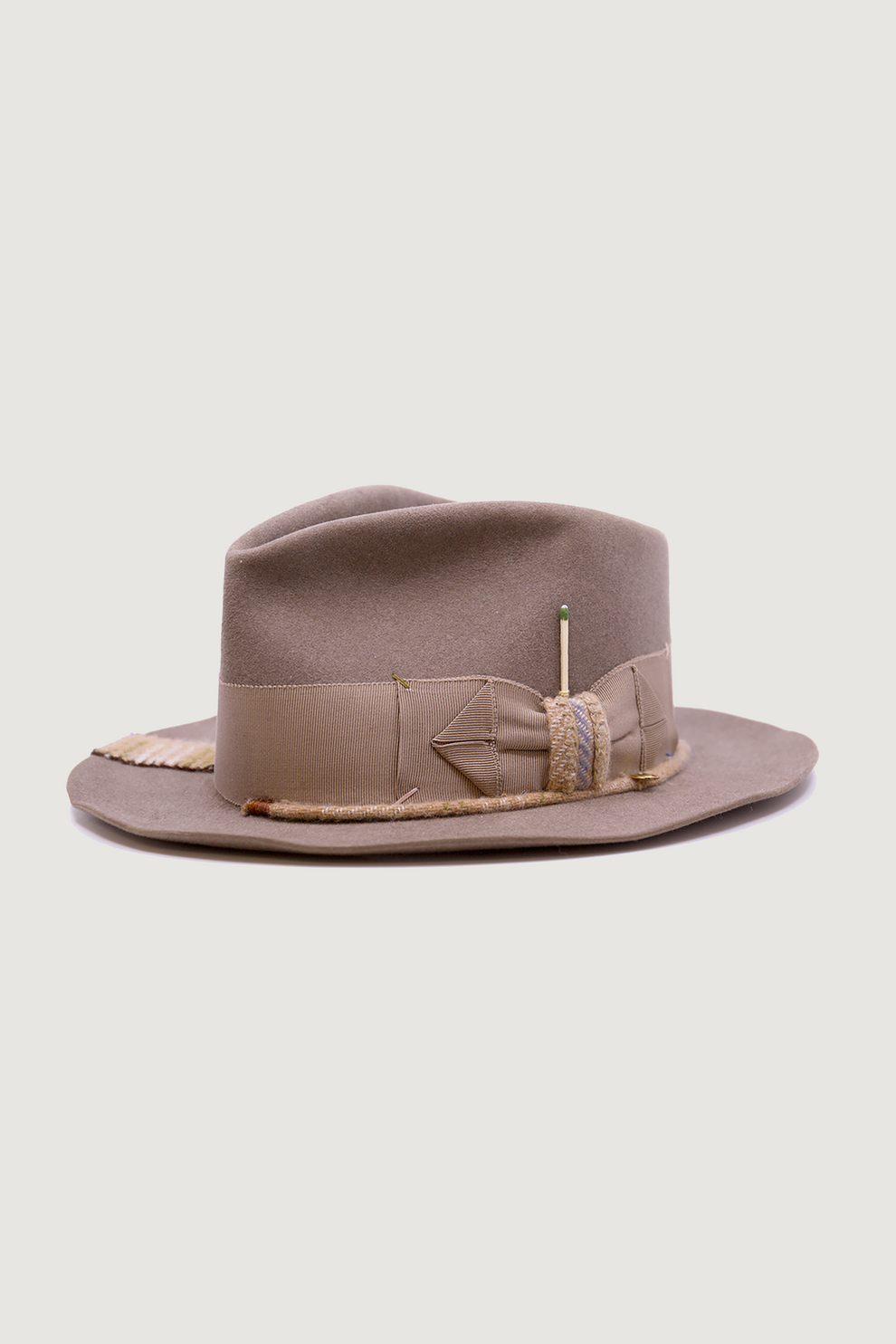 Cashmere Rain Drop Fedora – God's True Cashmere