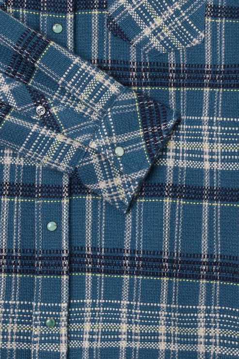 Fantasia Tartan Cashmere Shirt – God's True Cashmere