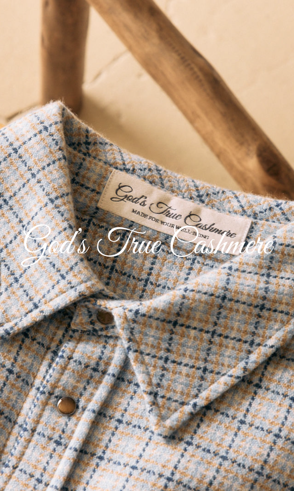 God's True Cashmere - 100% Cashmere Shirts Made in Italy